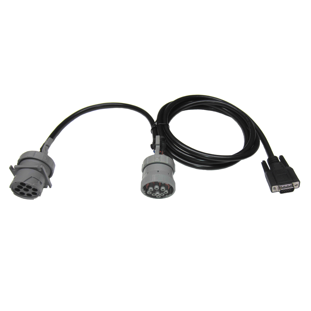 9-pin CAT 'Y' Cable for CalAmp jPOD – Heitech Custom Solutions
